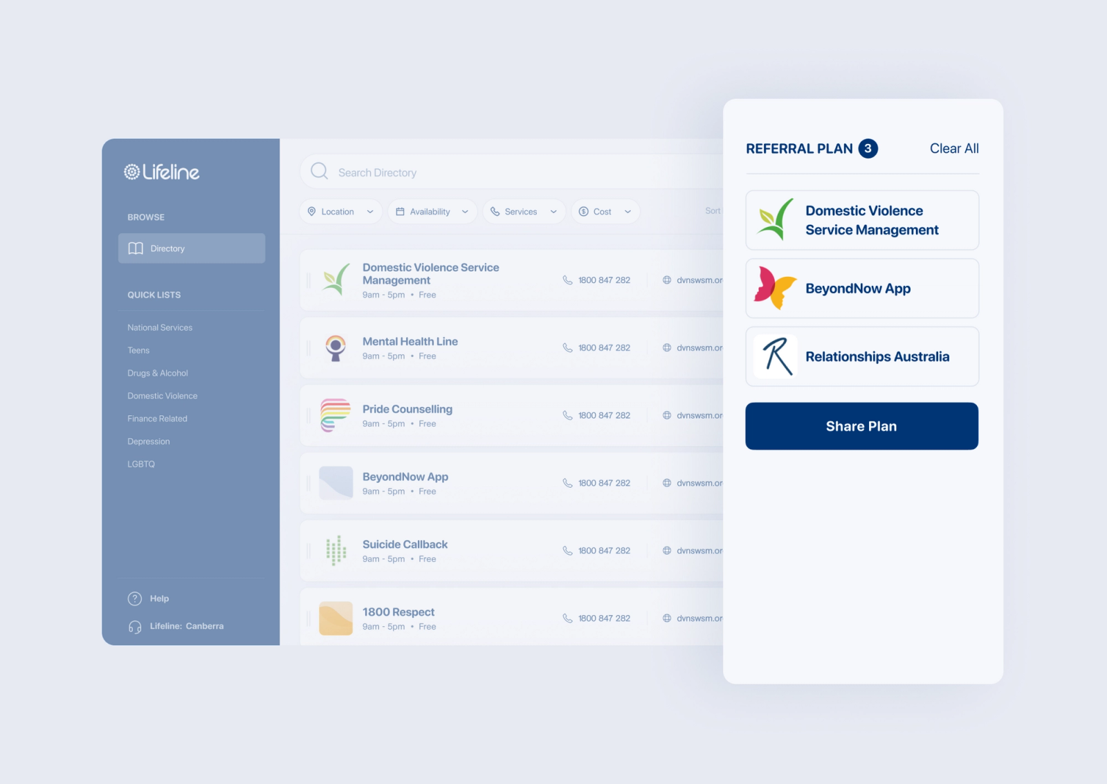 Lifeline – Digital Product Studio
