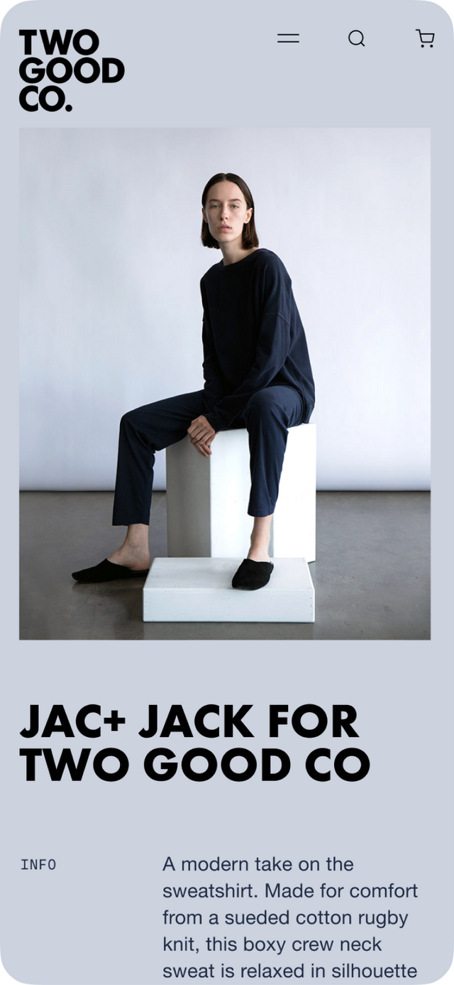 Two Good Co. – Digital Product Studio