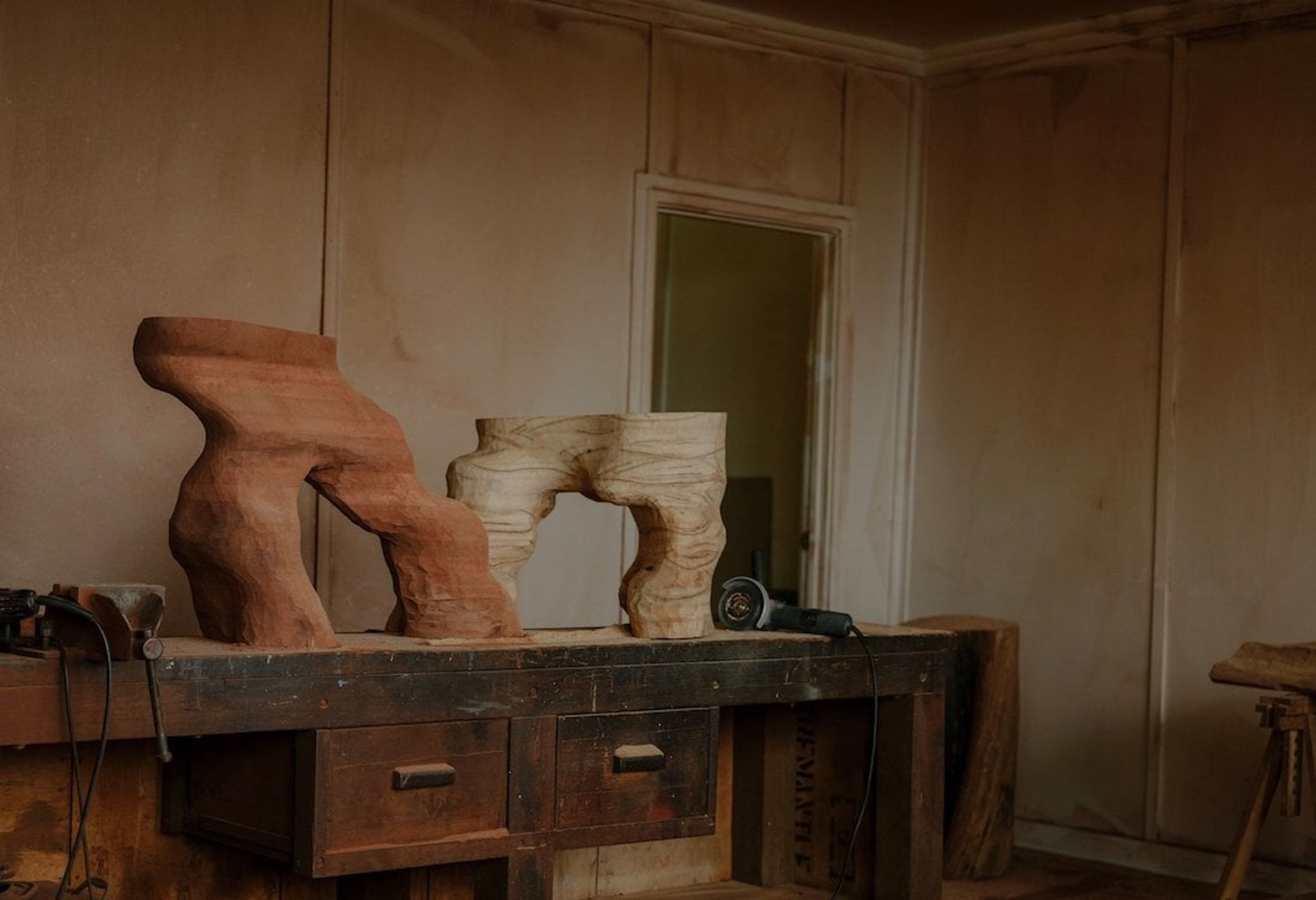 These Wooden Sculptures Oscillate Gracefully Between Function and Form ...