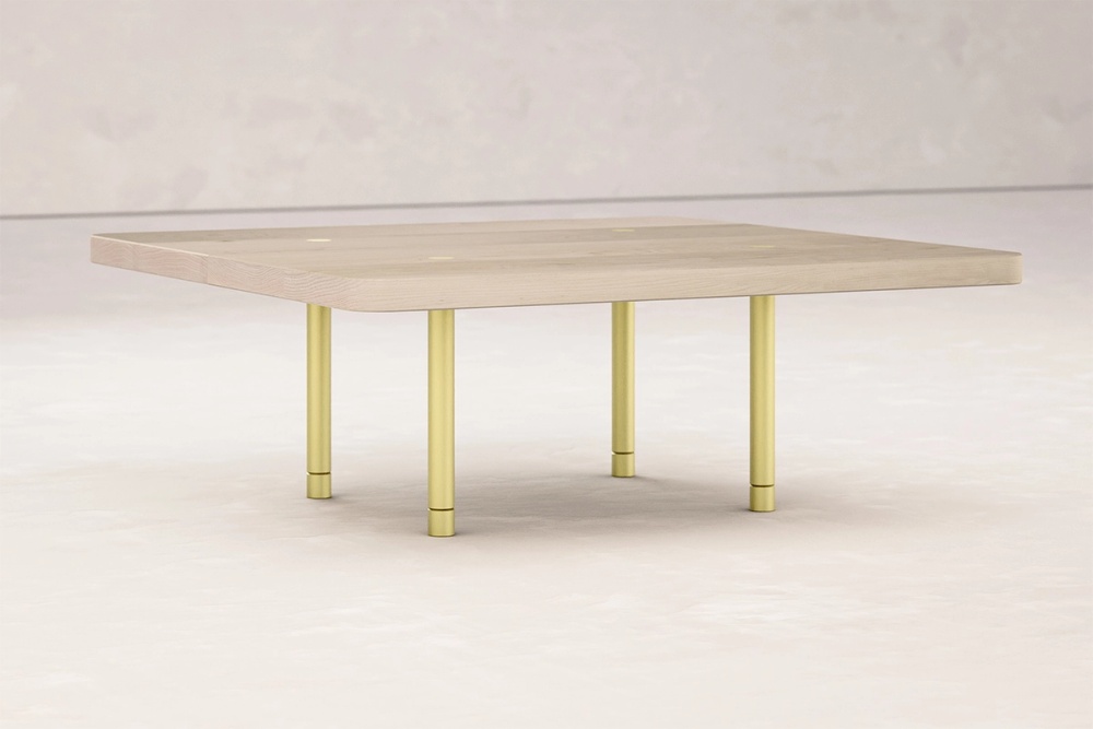 STRATA COFFEE TABLE Round / Wood | Fort Standard