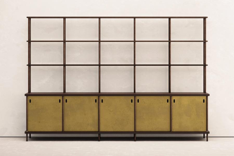 STRATA WALL SHELF Three Rows | Fort Standard