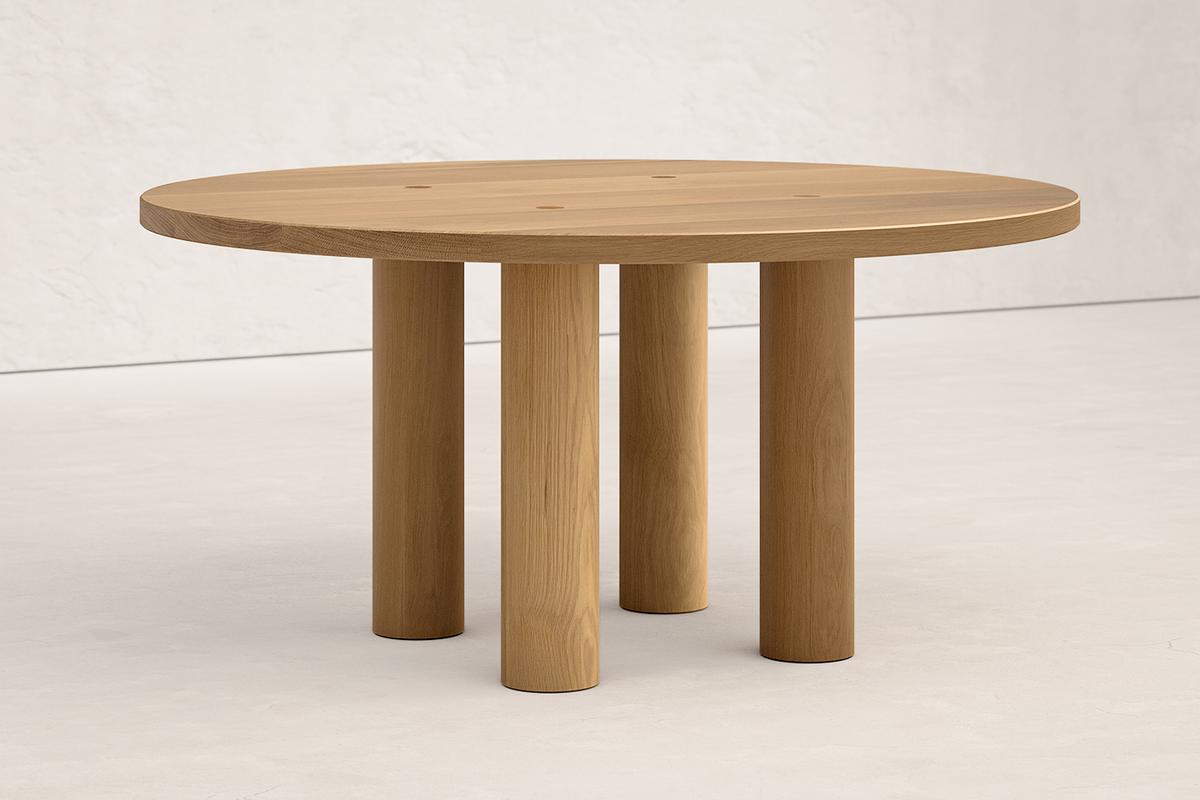 COLUMN DINING TABLE Corner Leg | Fort Standard
