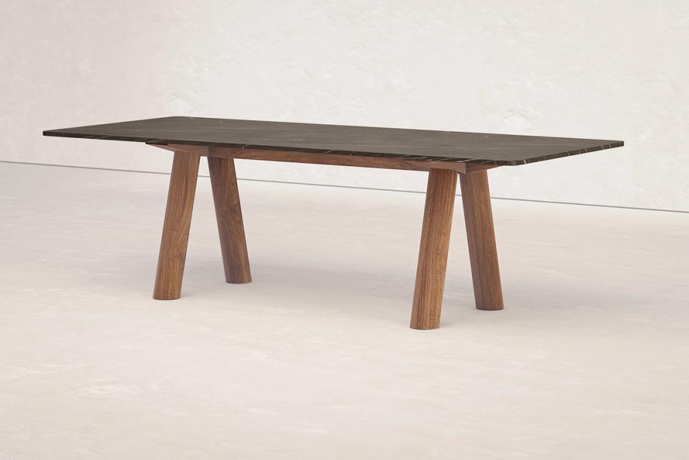 COLUMN Dining Table Angled Leg | Fort Standard