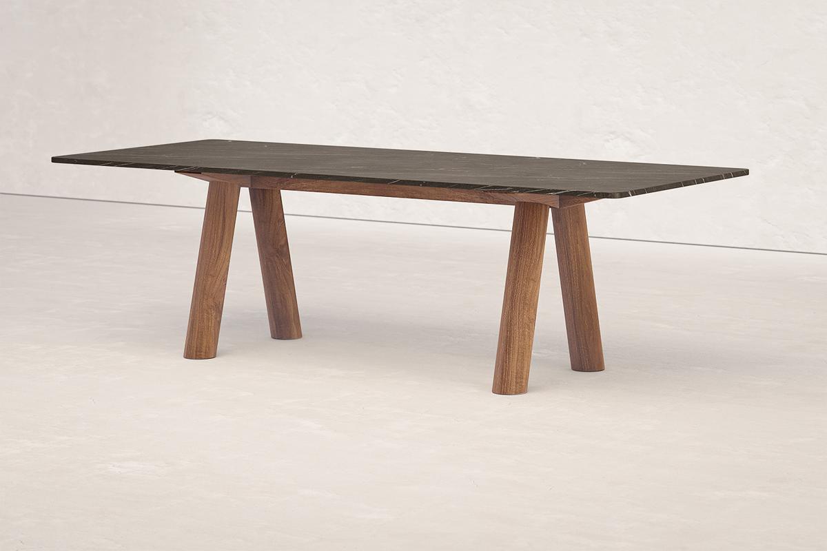 COLUMN Dining Table Angled Leg | Fort Standard