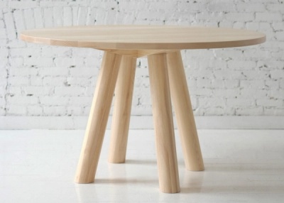 COLUMN Dining Table Angled Leg | Fort Standard