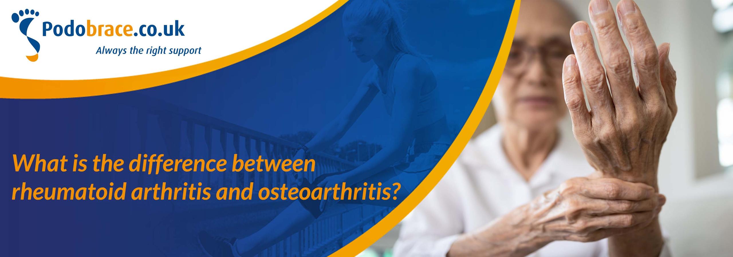 Rheumatoid and osteoarthritis: the difference | Podobrace.co.uk