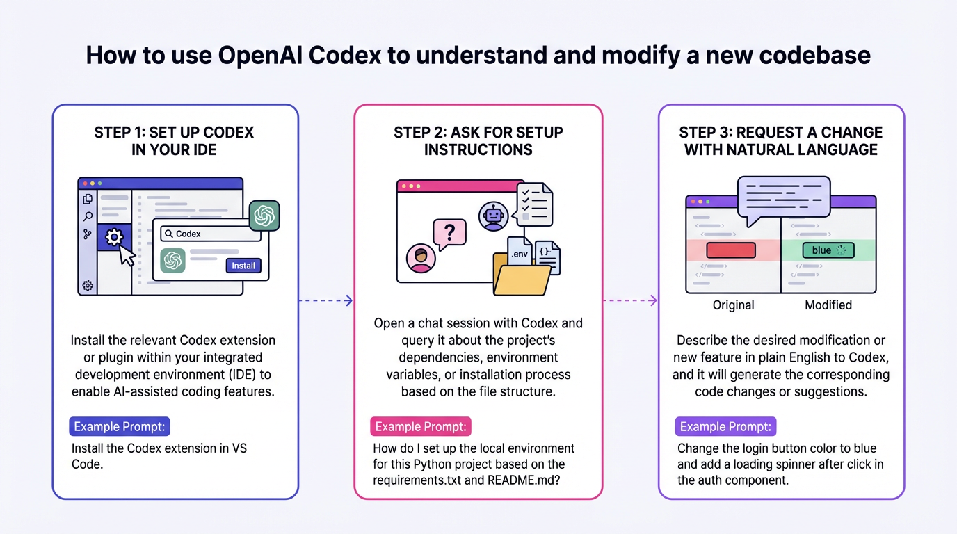 How to Use OpenAI Codex to Understand and Modify a New Codebase | AI ...