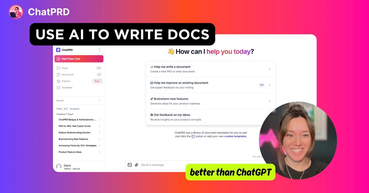 ChatPRD Quickstart Guide | ChatPRD Blog