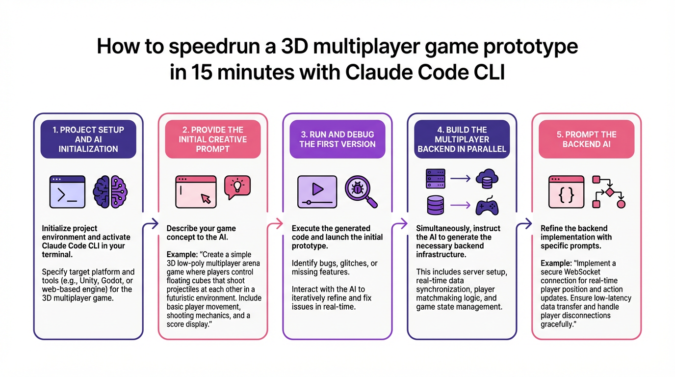 How to Speedrun a 3D Multiplayer Game Prototype in 15 Minutes with ...