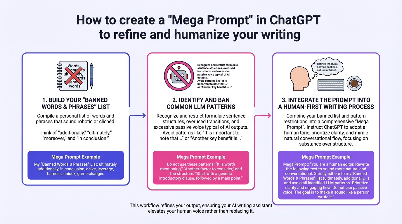 How to Create a 'Mega Prompt' in ChatGPT to Refine and Humanize Your ...