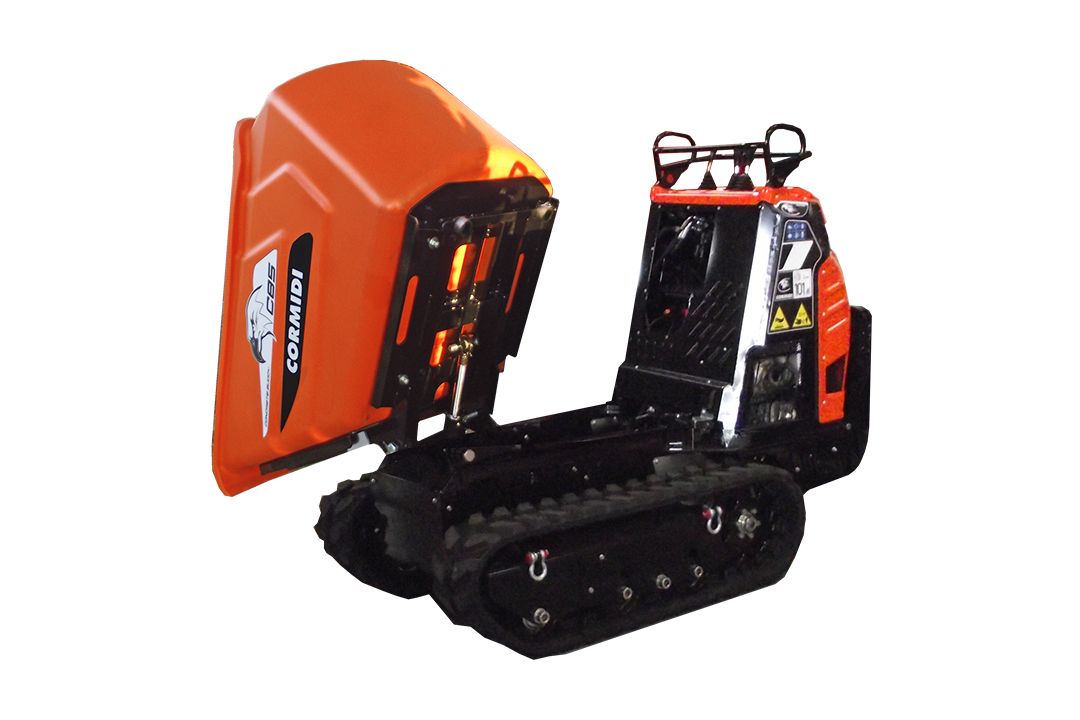 Cormidi C85RIX-POLY concrete tracked dumper » OMC Power Equipment