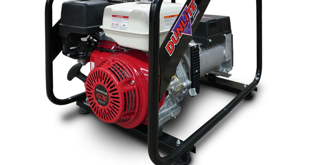 Dunlite-Honda Generator - DGUH 7S-2 8kVA » OMC Power Equipment