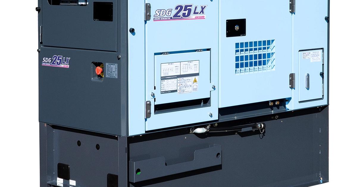 Airman SDG25LX 22 kVA Standby / Long-Run Generator » OMC Power Equipment