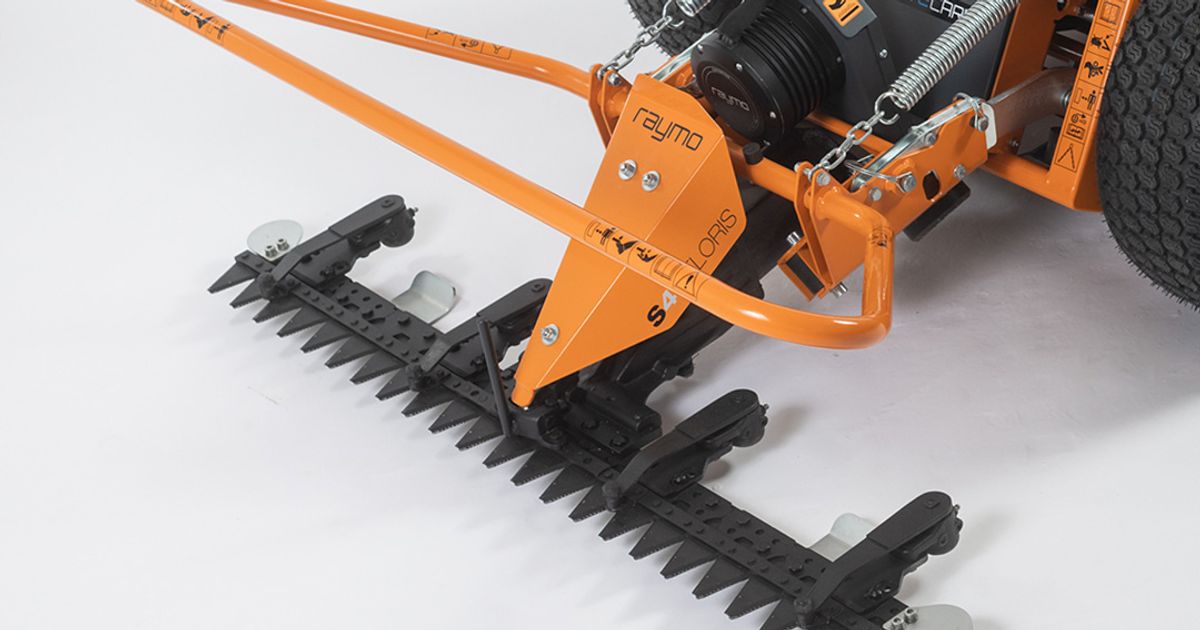 Raymo S46FLORIS Sickle Bar Mower Attachment » OMC Power Equipment
