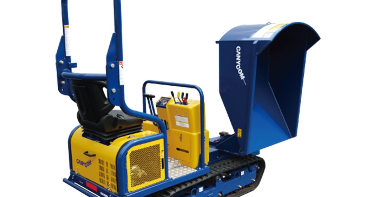 Canycom S120 Construction Series Tracked Dumper » OMC Power Equipment