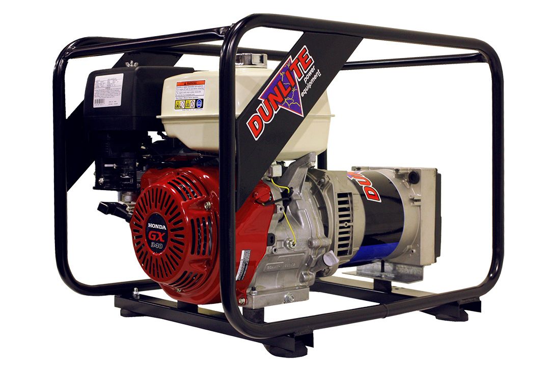 Dunlite-Honda Generator 4.8kW - DGUH5S-2 » OMC Power Equipment