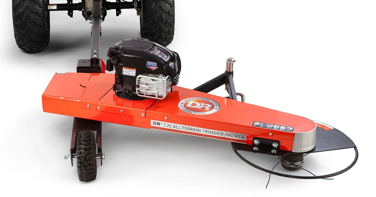 DR Tow-Behind 7.25 Trimmer Mower » OMC Power Equipment