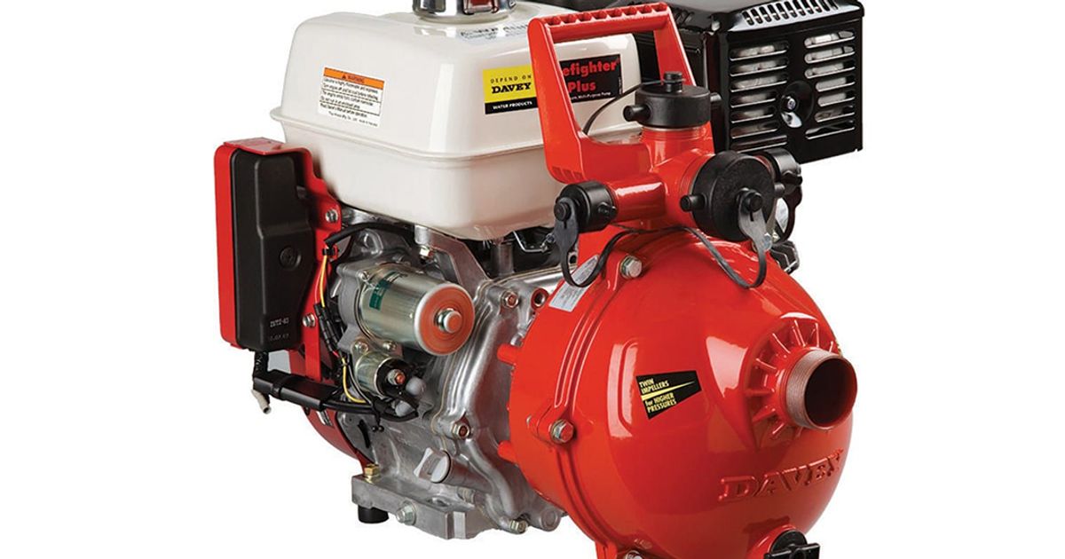 Davey 5213HE Twin Impeller Fire Fighter Pump » OMC Power Equipment