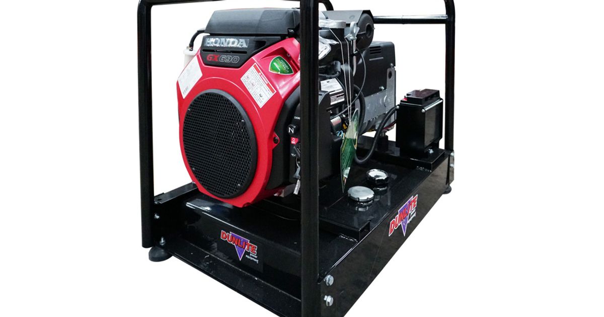 Dunlite-Honda Generator DGUH15ES-2 15kVA Electric Start » OMC Power ...