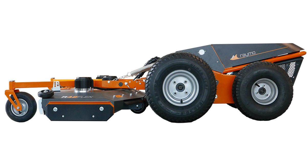 Raymo 4WD Remote Control Hybrid Mower » OMC Power Equipment