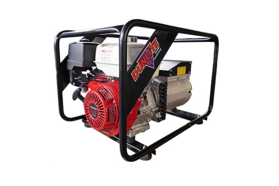 Dunlite-Honda Generator - DGUH7C-2A 8kVA with AVR » OMC Power Equipment