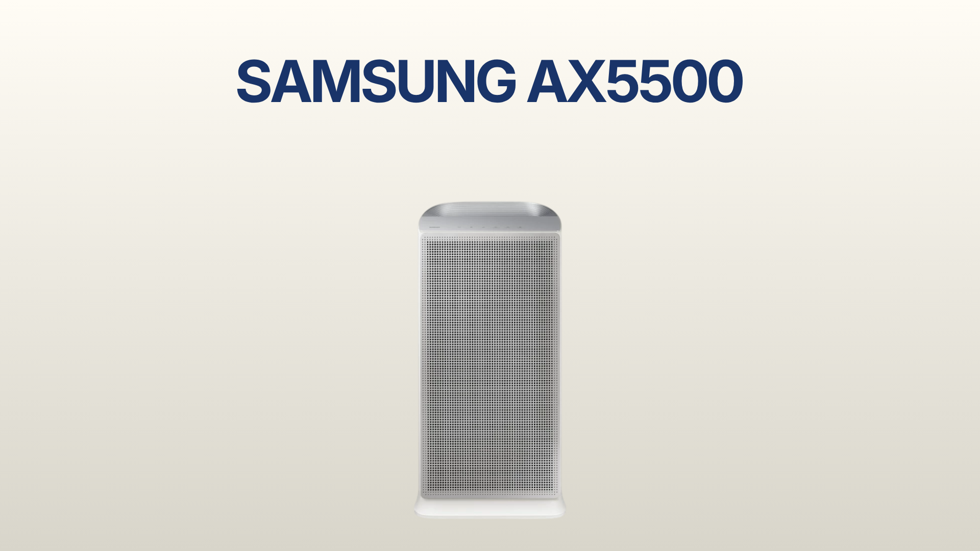รีวิว เครื่องฟอกอากาศ SAMSUNG รุ่น AX5500 | สบายสบาย.com