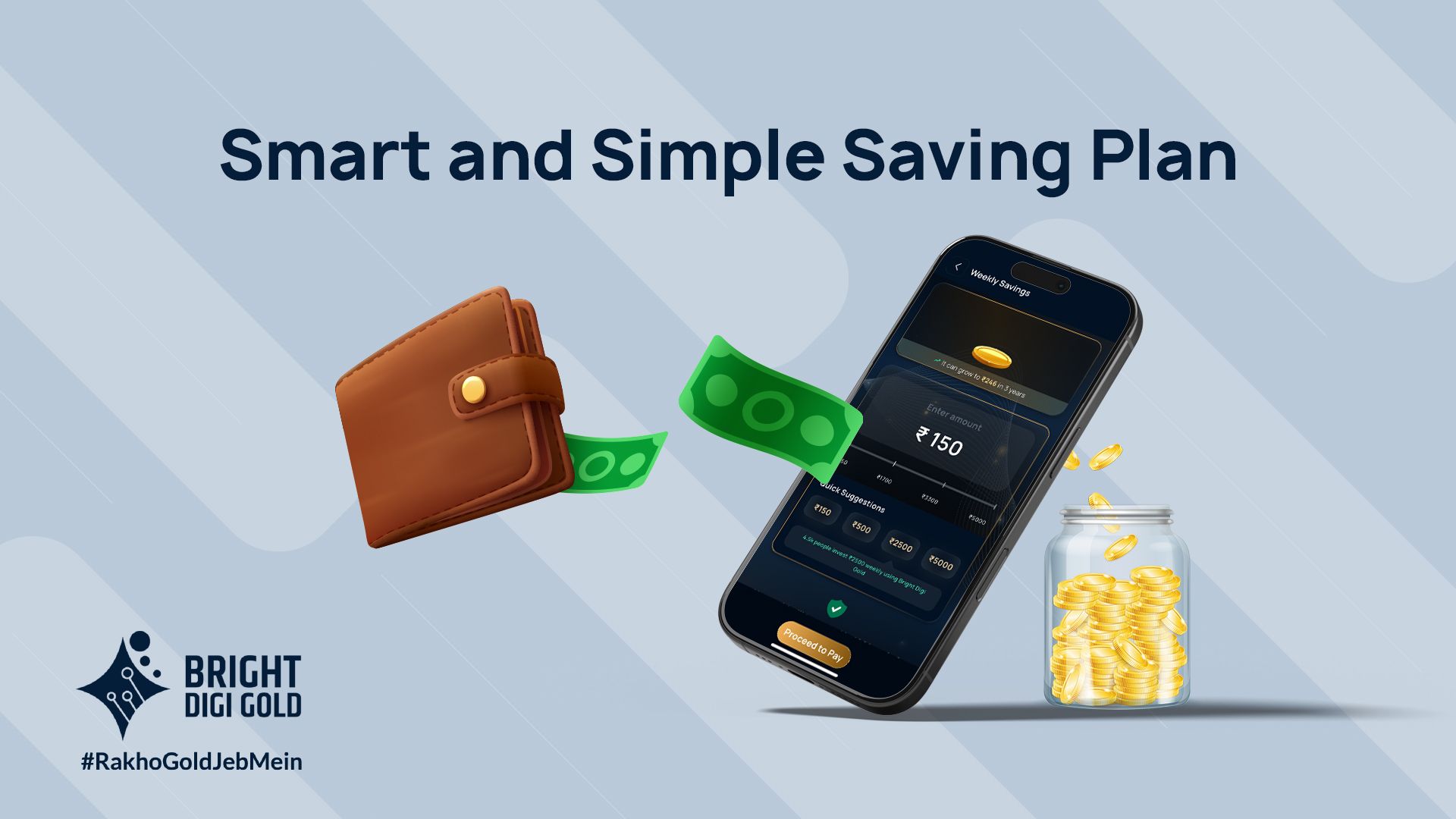 Weekly Gold SIP with just ₹150: Smart and Simple Saving Plan