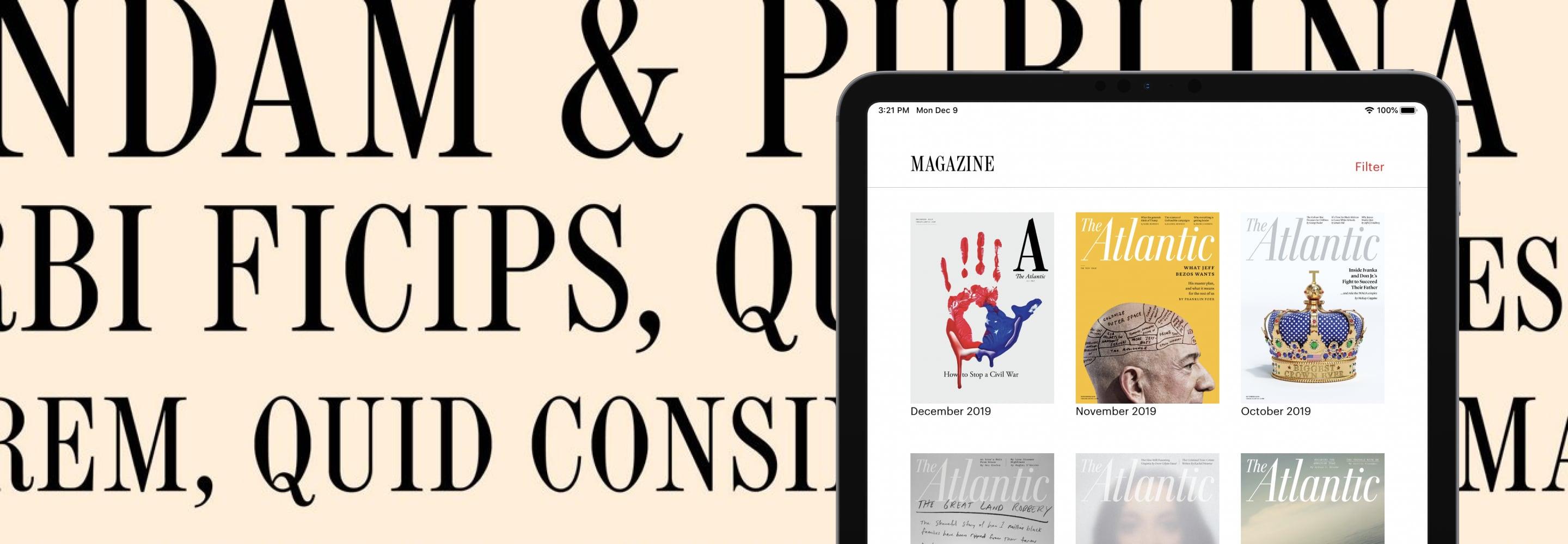 The Atlantic App—A Mobile Revival – Lickability