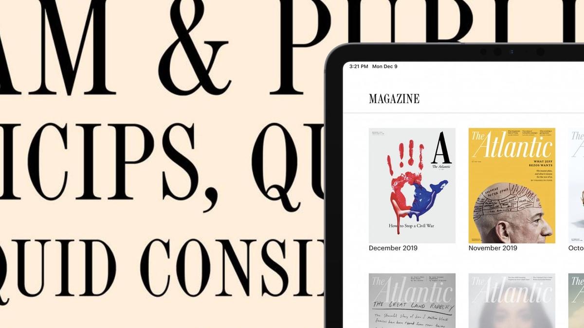 The Atlantic App—A Mobile Revival – Lickability