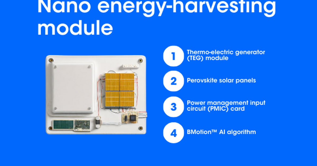 Nano Energy-Harvesting Module | Baracoda