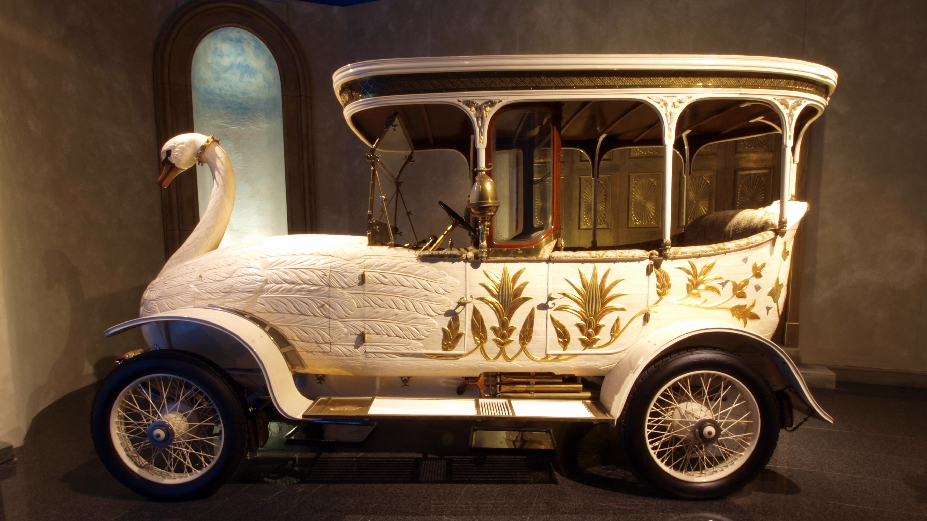 Swan Car: Bizarre, Weird...or Just Quirky?