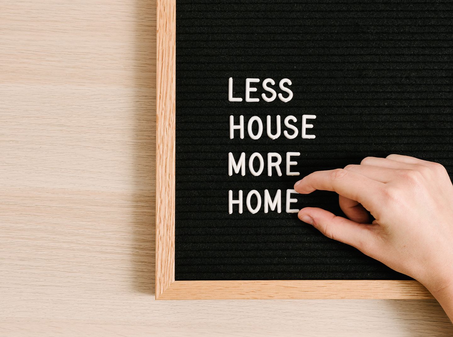 Letterfolk Changeable Letter Board | Mini Felt Letter Boards