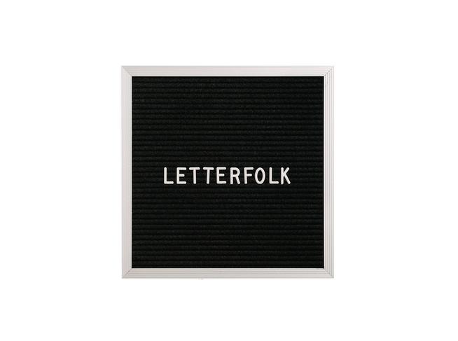 Letterfolk Changeable Letter Board | Mini Felt Letter Boards