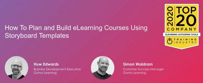 How to plan and build eLearning courses using storyboard templates ...