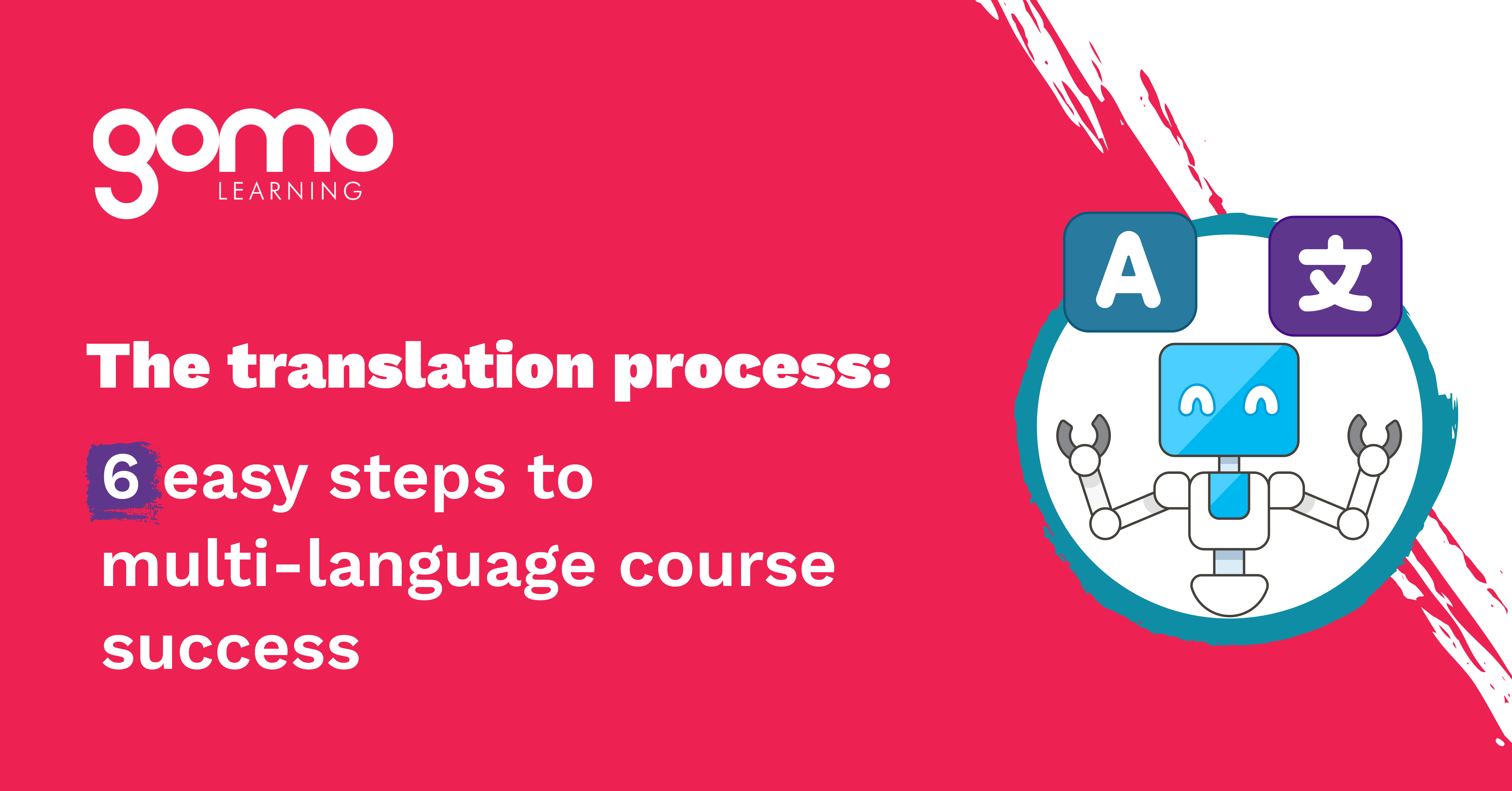 The translation process: 6 easy steps to multi-language course success ...