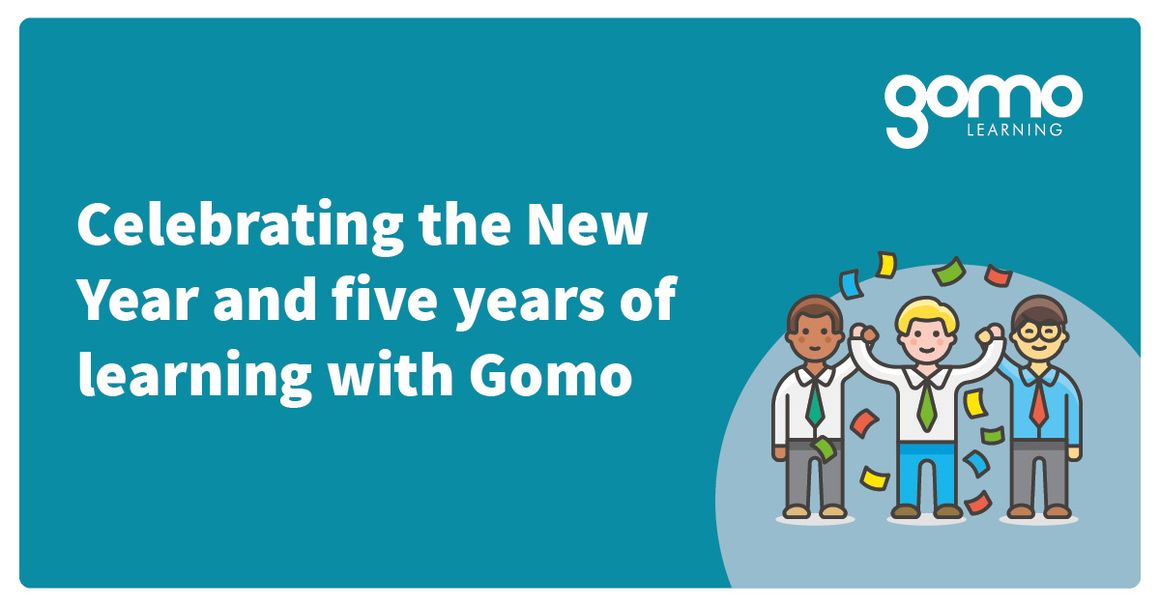 Happy New Year & five years of learning with Gomo | Gomo Learning