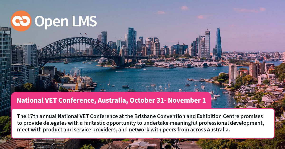 National VET Conference, Australia, October 31- November 1