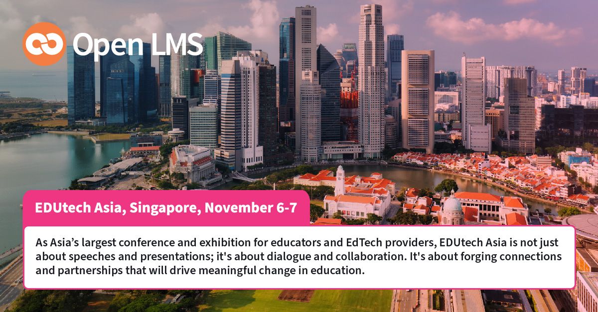 EDUtech Asia, Singapore, November 6-7