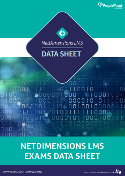 PeopleFluent Learning LMS - Exam Data Sheet | Workforce Agility ...