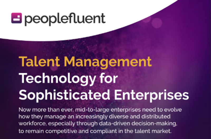 PeopleFluent Talent Management Product Sheet | HR and Talent Management ...