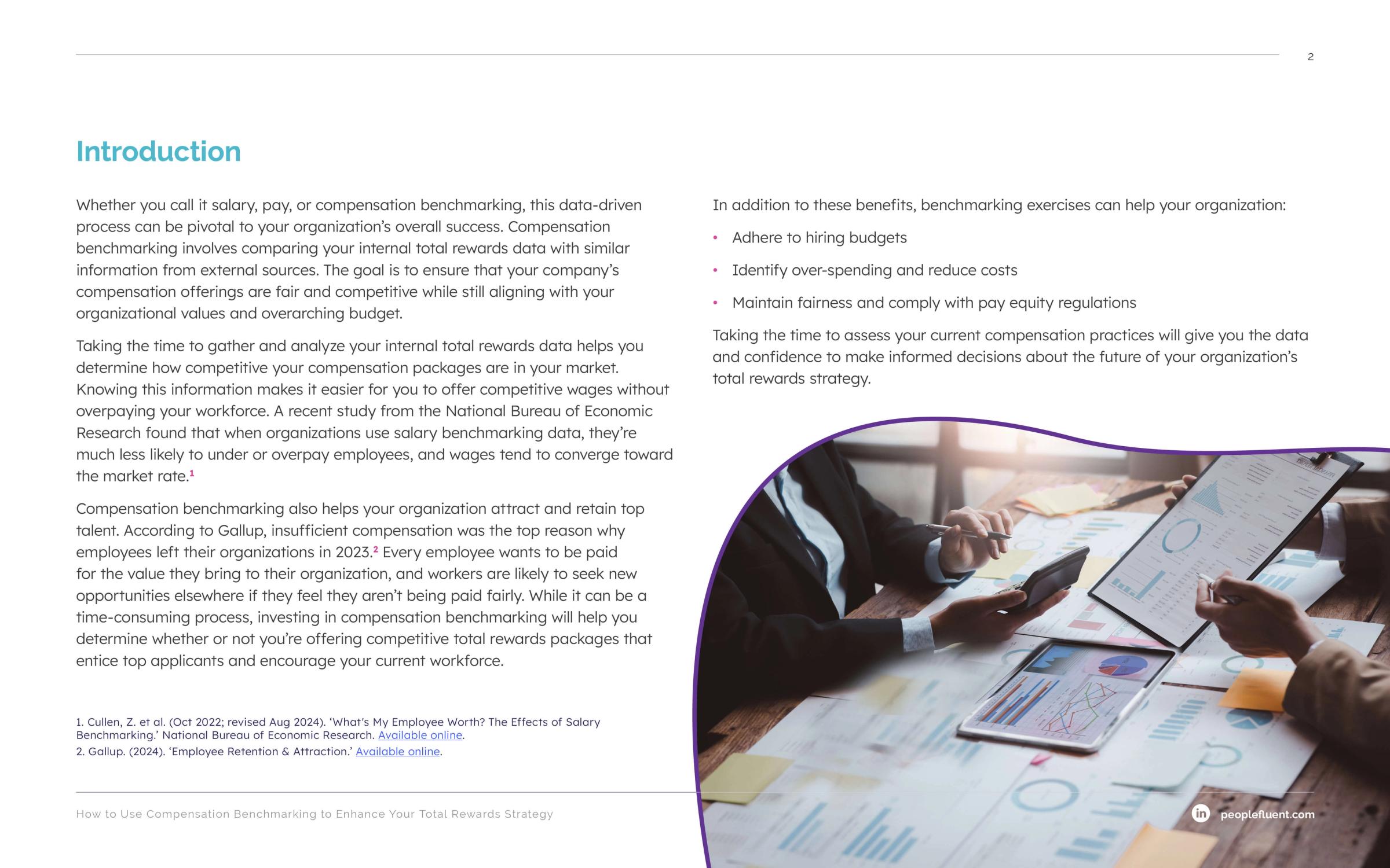 How to Use Compensation Benchmarking to Enhance Your Total Rewards ...