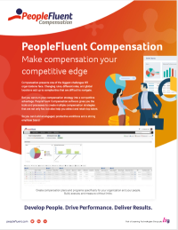 PeopleFluent Large Enterprise Compensation Product Sheet | Workforce ...