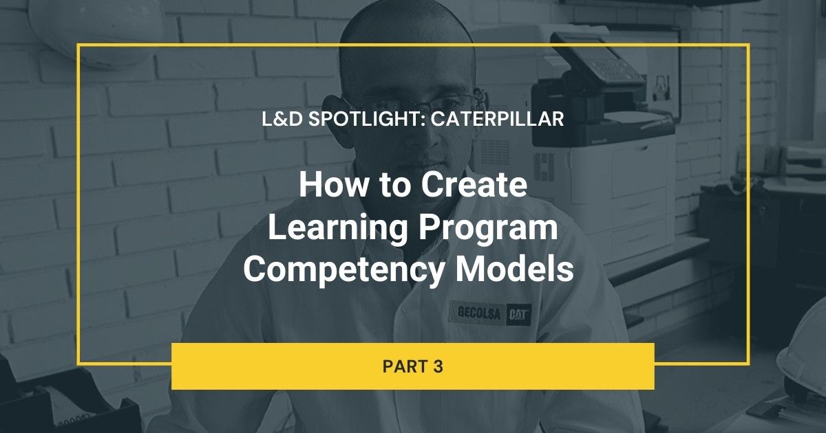 How to Design Learning Program Competency Models | Watershed