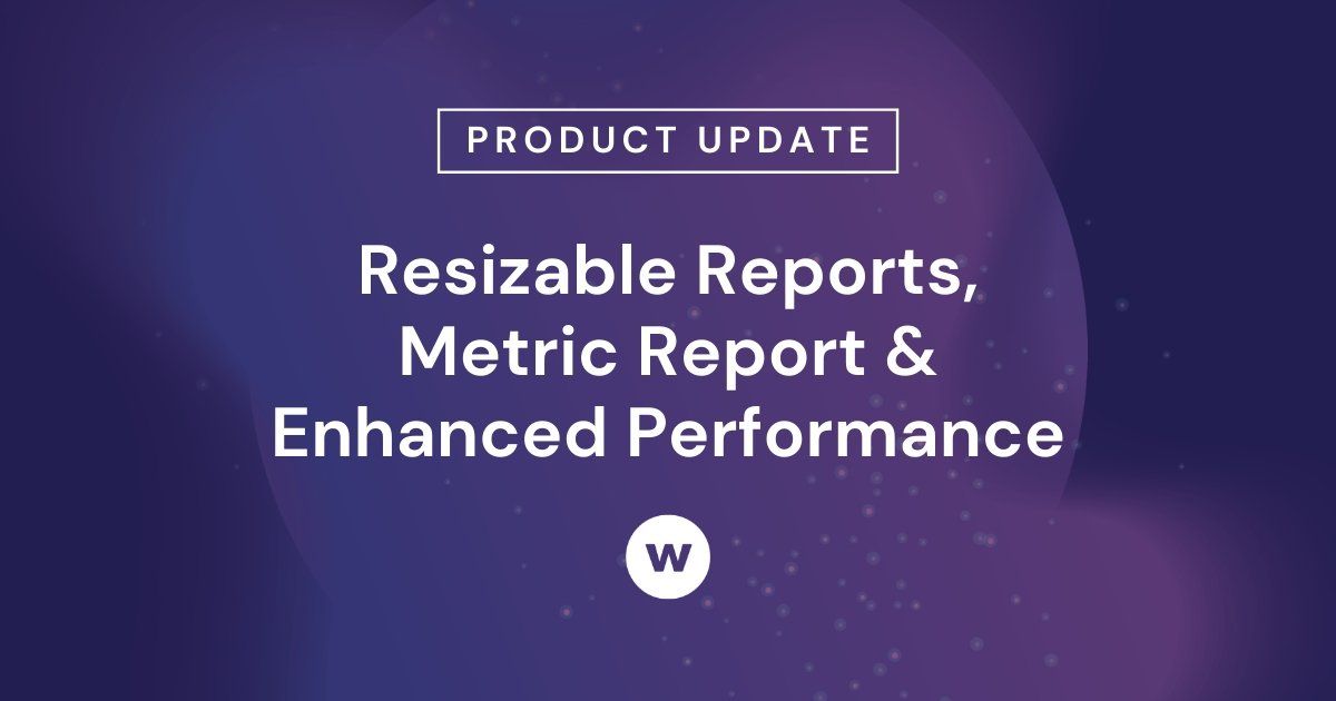 Analytics Dashboard, Metric Reporting & Resizable Reports | Watershed
