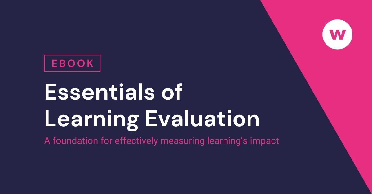 Essentials of Learning Evaluation | eBook | Watershed
