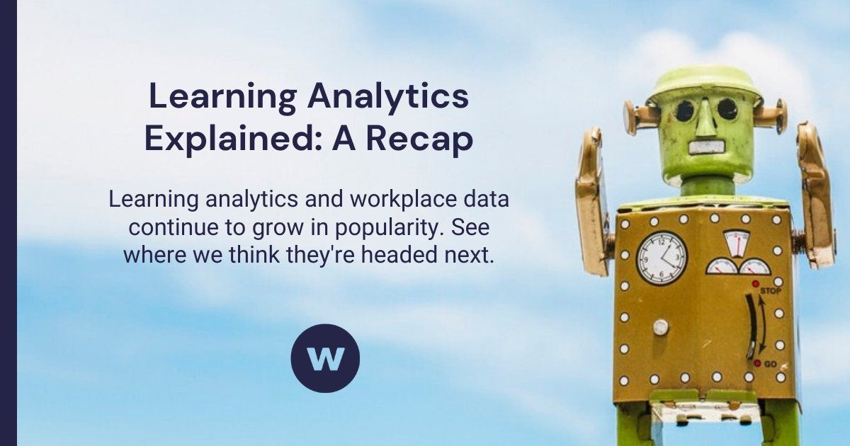 Learning Analytics: What You Need to Know | Watershed