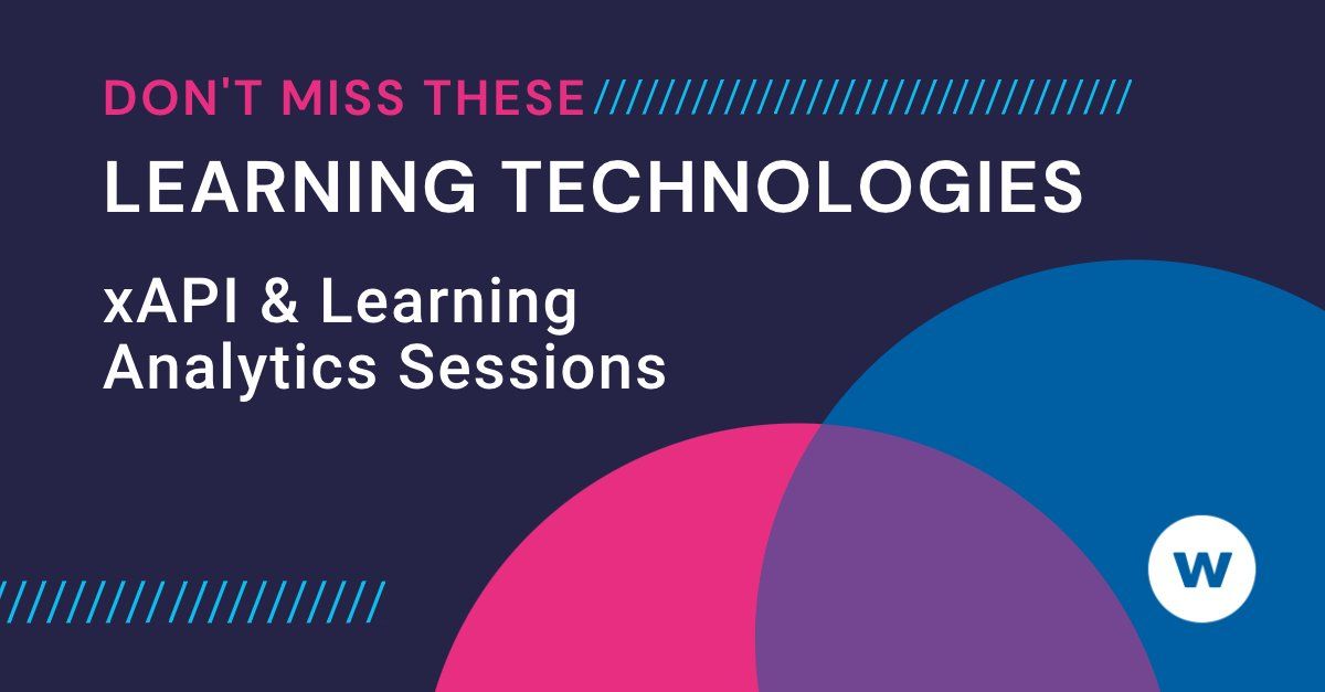 Learning Technologies 2022 Guide: xAPI & Learning Analytics Sessions