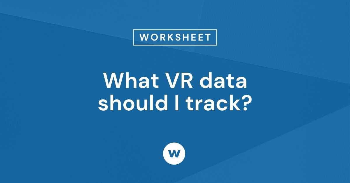 Track VR Training | Worksheet | Watershed