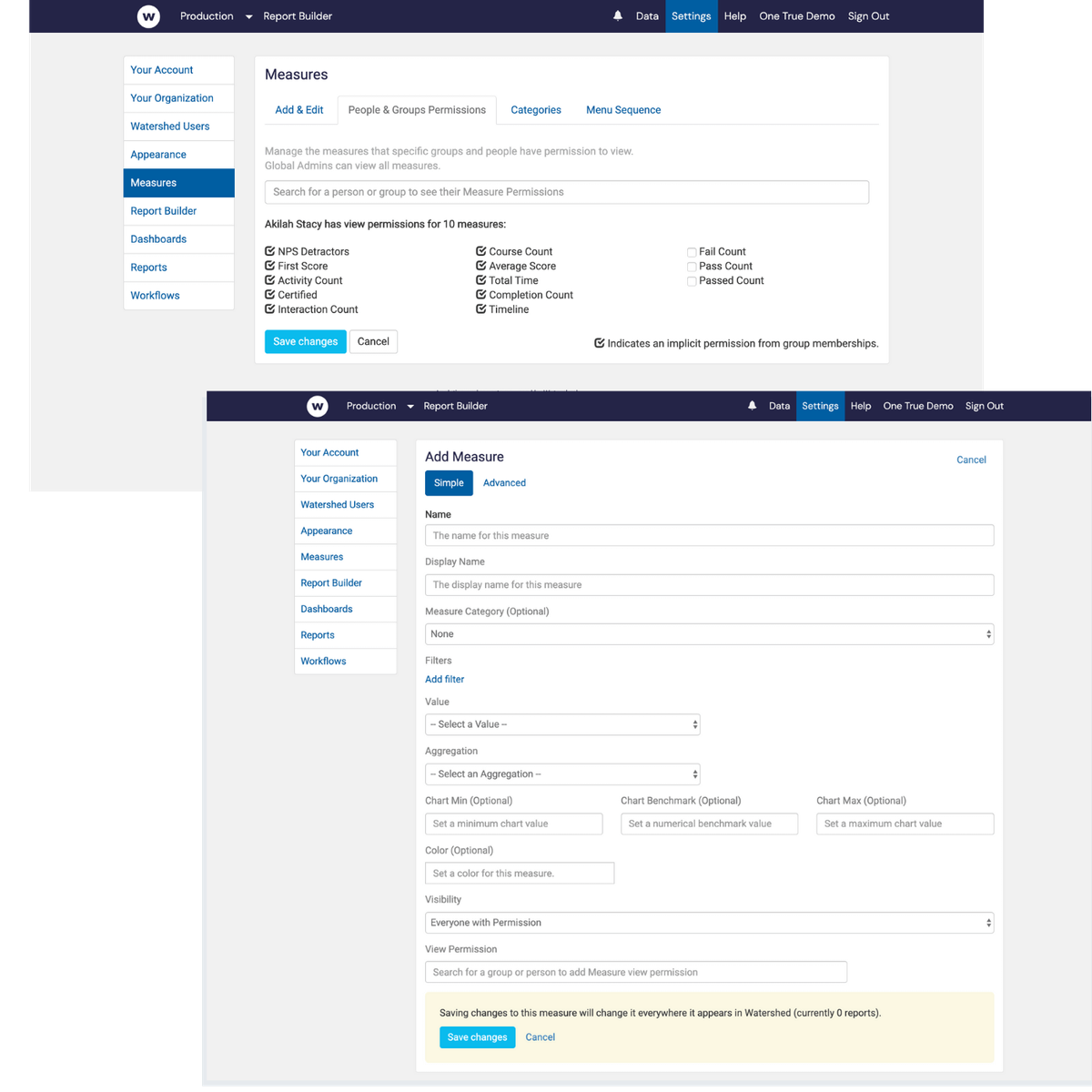 Learning Analytics Platform | Product Features | Watershed