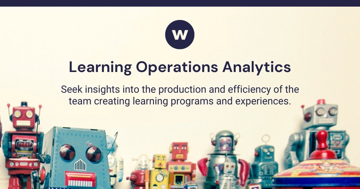What's Learning Operations Analytics? | Watershed